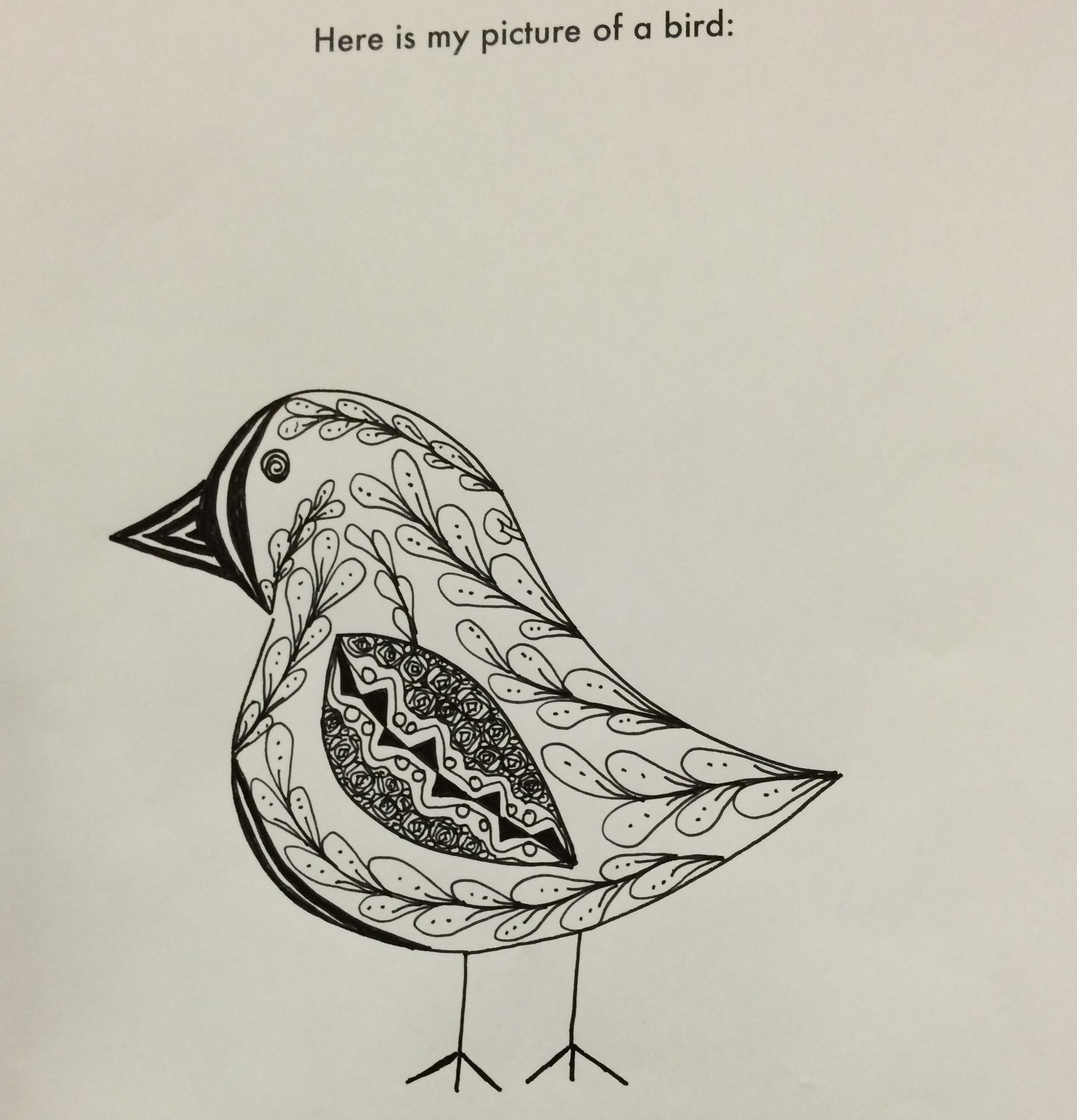 The Story Behind Draw a Bird Day | The Cheshire Library Blog